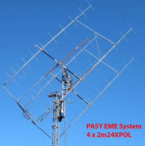 2m 24elements XPOL EME Antenna 2mXPOL24DXP Super Low Noise